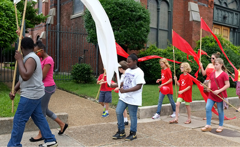 Pentecost parade shares the Spirit