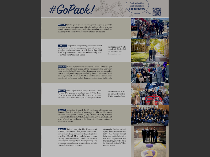 Silver & Blue - Fall 2023/Winter 2024#GoPack!