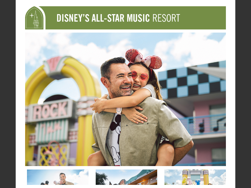OverviewDisney's All-Star Music Resort