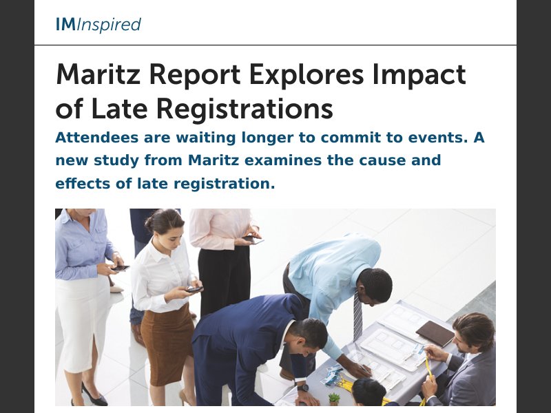 May-Jun 2024IM Inspired – Maritz Report Explores Impact of Late ...