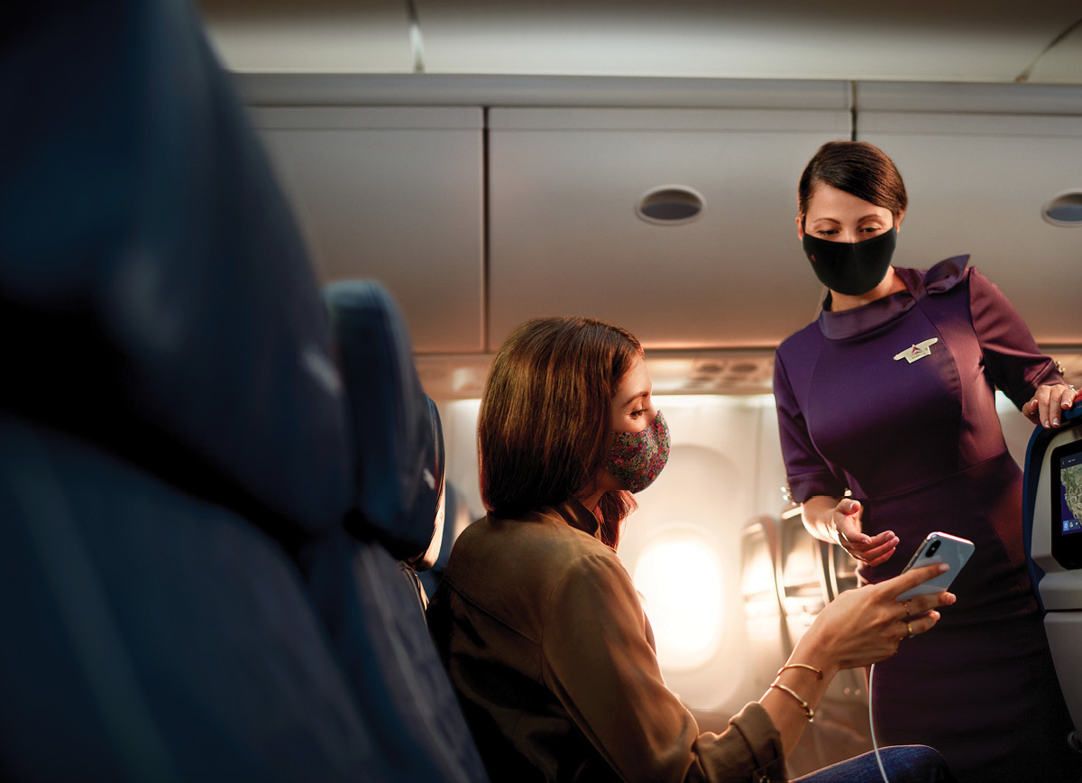 Delta flight attendants have technology at their fingertips to track ...