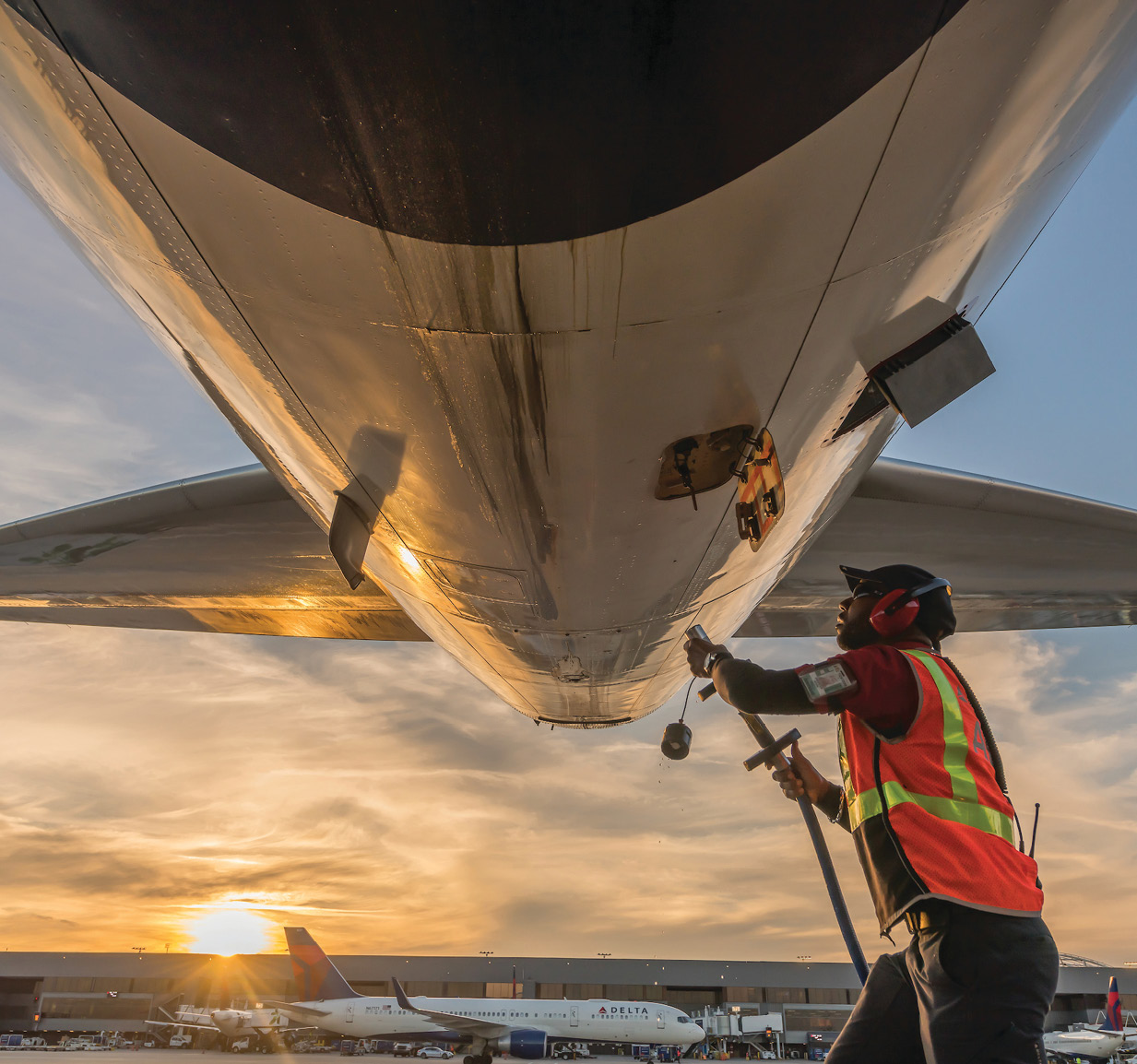 Delta is investing in sustainable aviation fuels (SAF), with a goal to ...